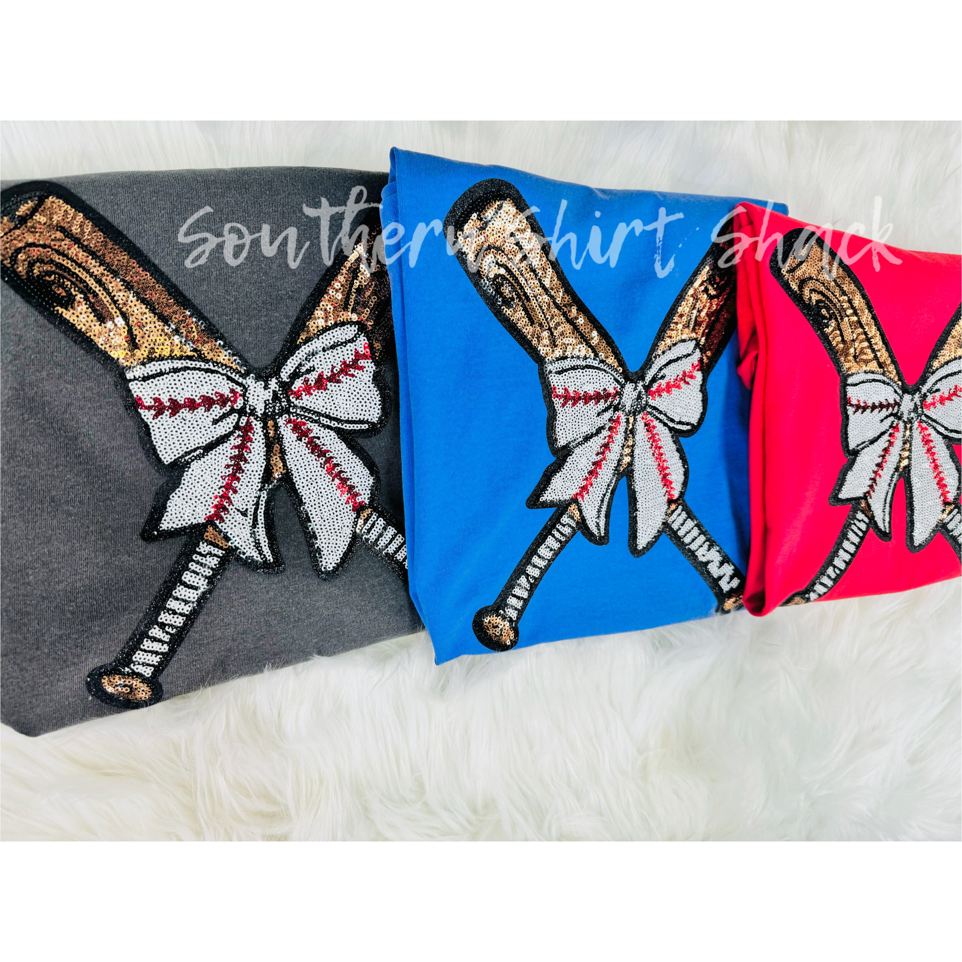 Baseball Bat Patch Comfort Colors Tee | add color in notes at checkout ...