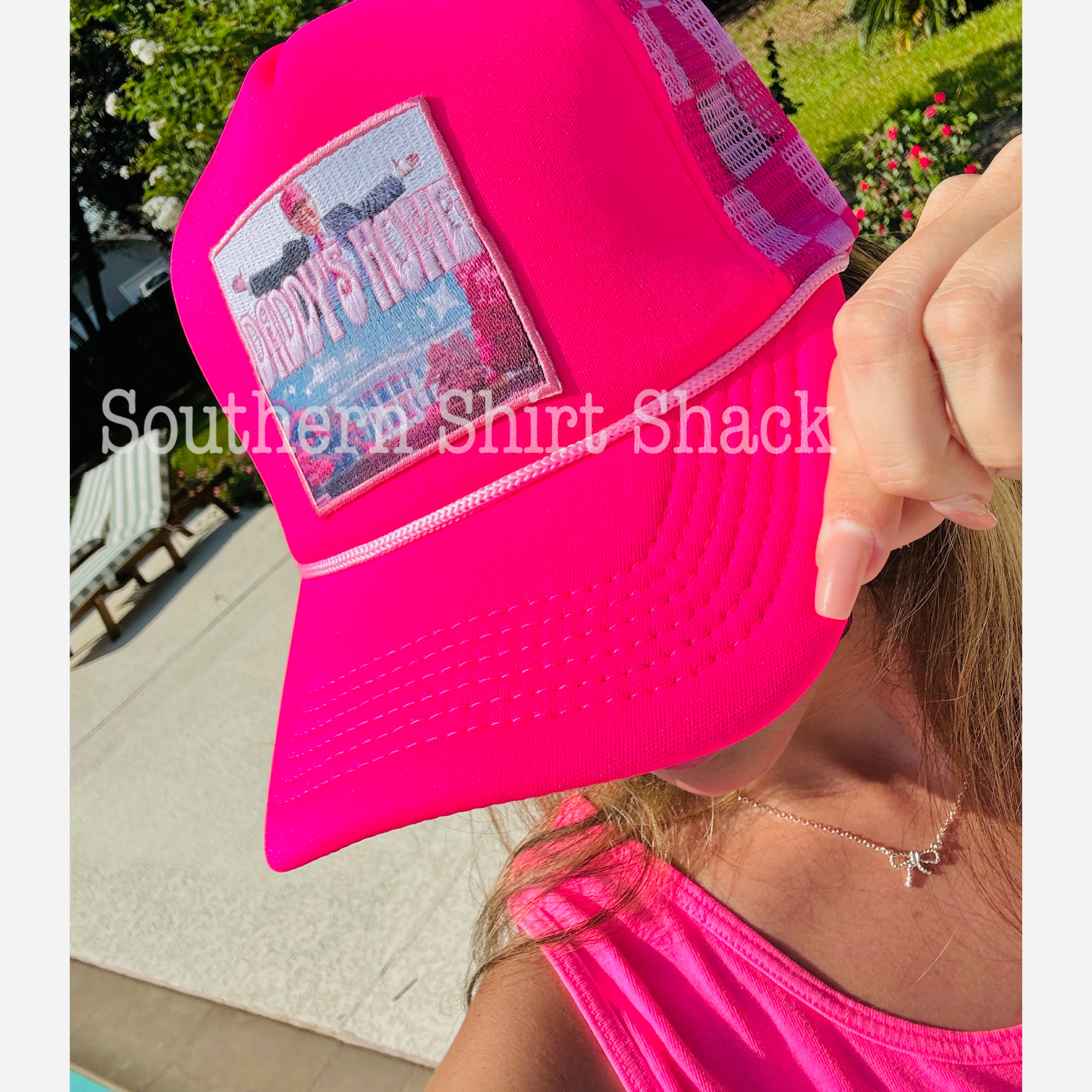 Daddy’s Home Checkered Trucker Hat – Southern Shirt Shack