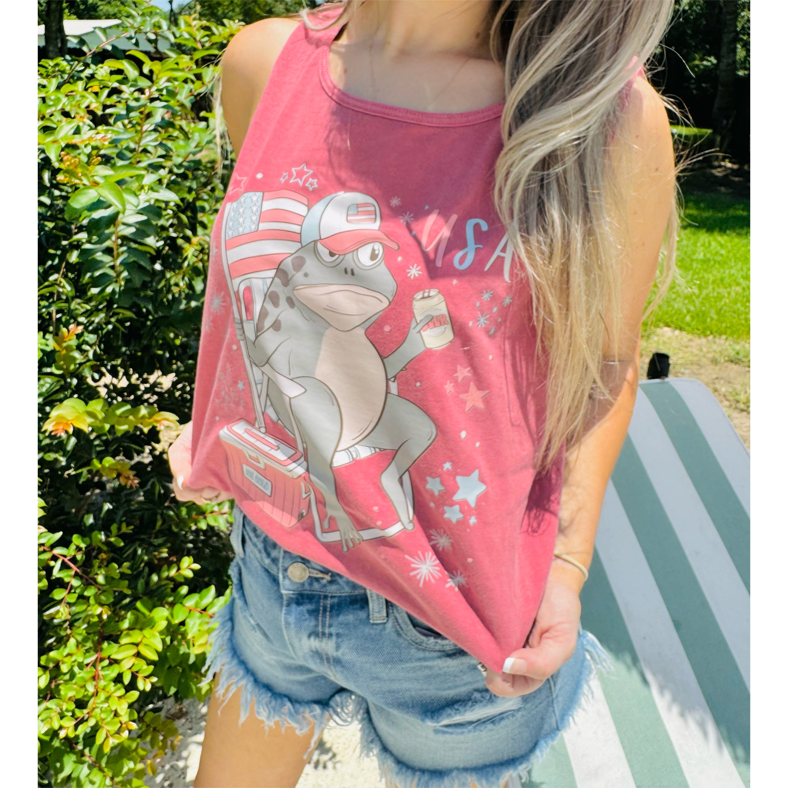 Trendy 4th frog CC tank – Southern Shirt Shack