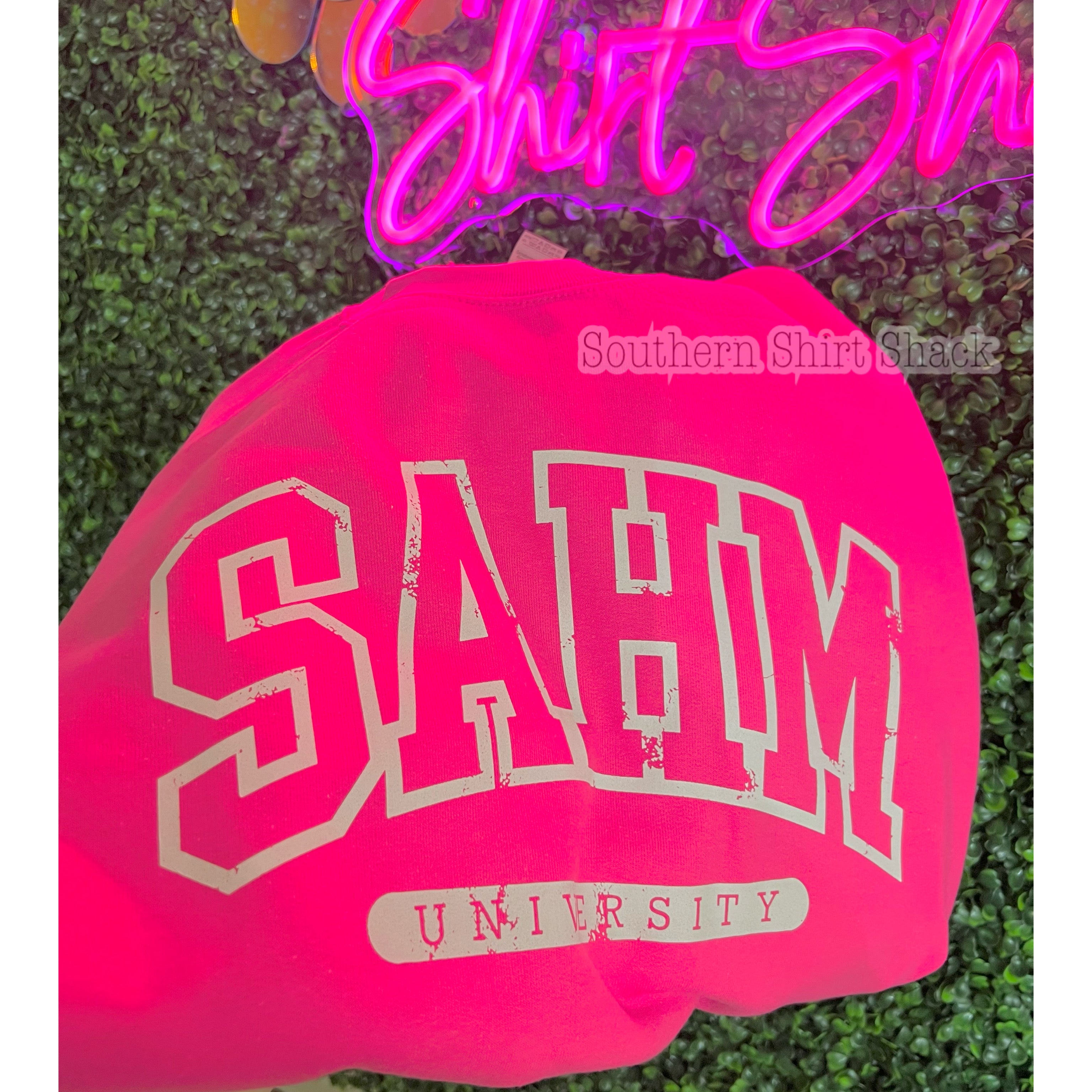 SAHM University Sweatshirt – Southern Shirt Shack
